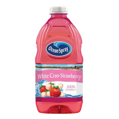 Ocean Spray White Cranberry Strawberry Juice - 64 Fl Oz Bottle : Target