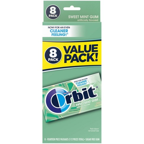 Orbit Sweet Mint Sugarfree Gum Value Pack - 112ct : Target