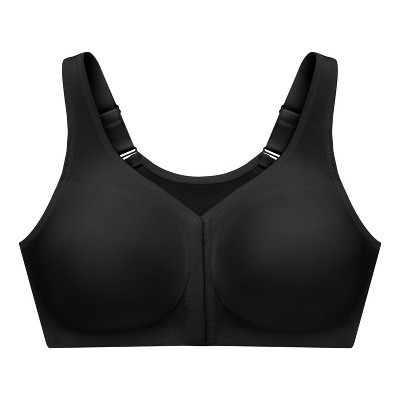 Glamorise Womens Magiclift Front-closure Posture Back Wirefree Bra 1265 ...