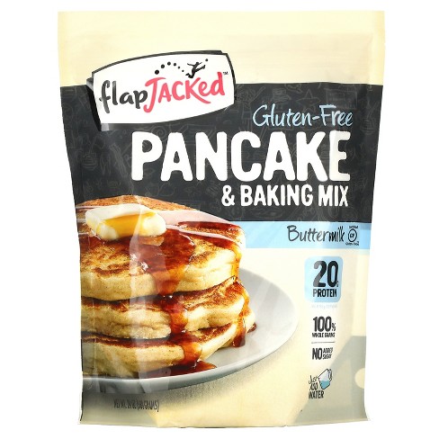 Flapjacked Pancake And Baking Mix, Gluten-free, Buttermilk, 24 Oz (680 ...