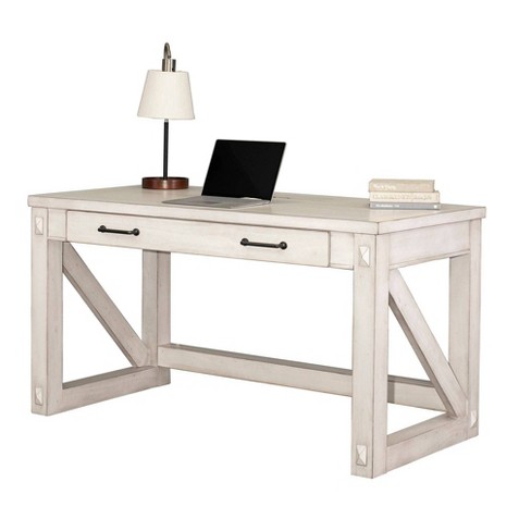 Martin Furniture Avondale Writing Desk White: Stained Wood Finish ...