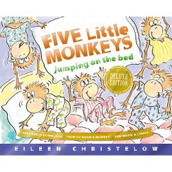 Five Little Monkeys Jumping On The Bed - (five Little Monkeys Story) By ...