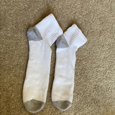 Men's Quarter Socks 10pk - Goodfellow & Co™ Black 6-12 : Target