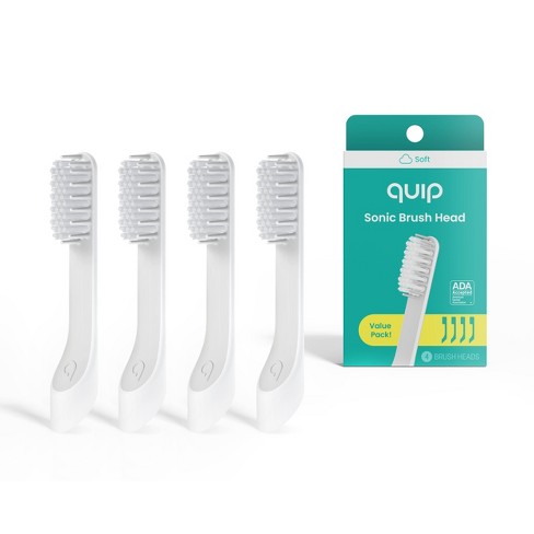 Quip Sonic Brush Head Refill 4pk Target