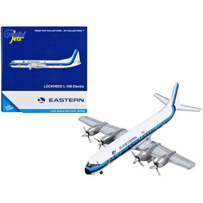 Lockheed L-188 Electra Commercial Aircraft "eastern Air Lines" White ...