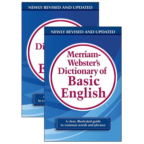 Merriam-webster Dictionary Of Basic English, Pack Of 2 : Target