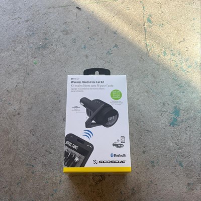Scosche Bluetooth Fm Transmitter (2.4a/12w 2-port Usb-a) - Black : Target