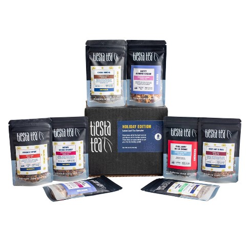 Tiesta Tea Holiday Sampler, Loose Leaf Tea - 8ct : Target