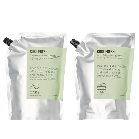Ag Care Curl Fresh Curl Enhancing Shampoo & Coconut Avocado Conditioner ...