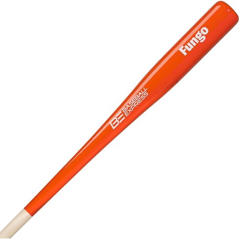 Baseball Express Wood Fungo Bat 36 Orange | Natural : Target