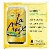 Lacroix Sparkling Water Lemon - 8pk/12 Fl Oz Cans : Target