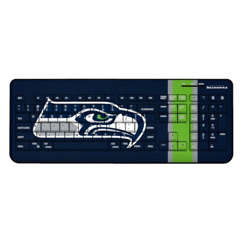 Keyscaper Seattle Seahawks Stripe Wireless Usb Keyboard : Target