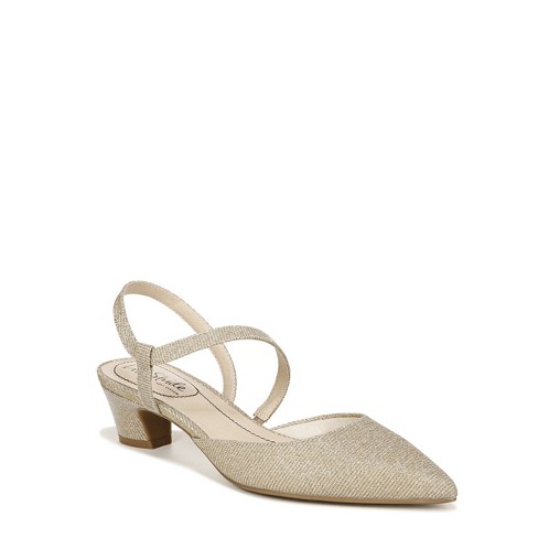 Lifestride Womens Minimalist Pumps Light Gold Shimmer 7 M : Target