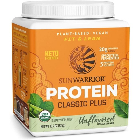 Classic Plus Protein Powder, Plant-based Protein, Unflavored ...