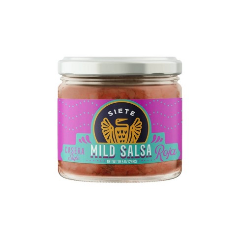 Siete Casera Mild Salsa Roja - 10.5oz : Target