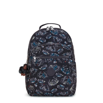 Kipling Seoul Lap Printed 15" Laptop Backpack Jungle Fun Race : Target