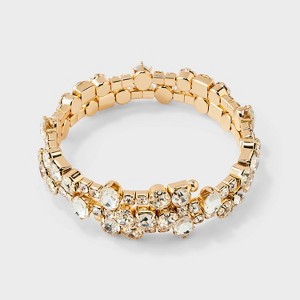 Crystal Wrap Bracelet - A New Day™ Gold : Target