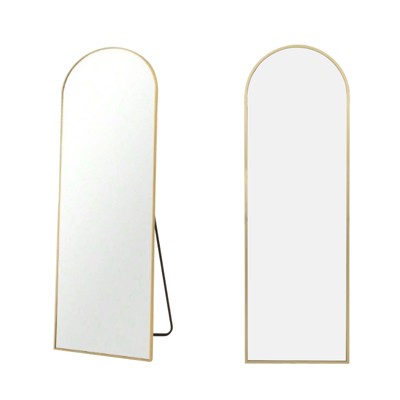 Aalysia 50" X 32" Aluminium Wall-mounted Rounded Corners Imitation ...