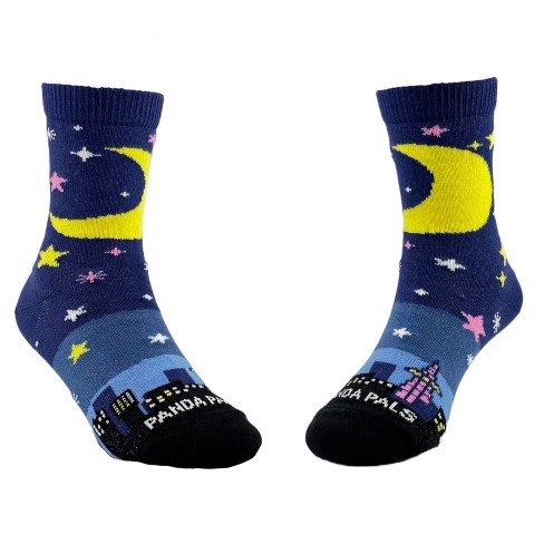 Night Sky Kids Socks - Small (ages 3-5) From The Sock Panda : Target