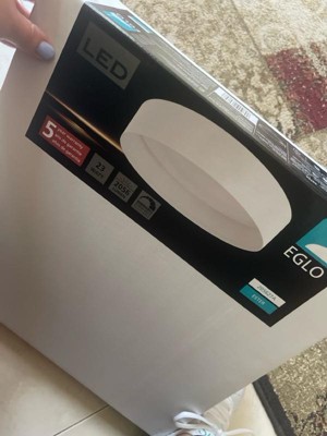 Ester Ceiling Light Integrated Led White Finish With Shade - Eglo : Target