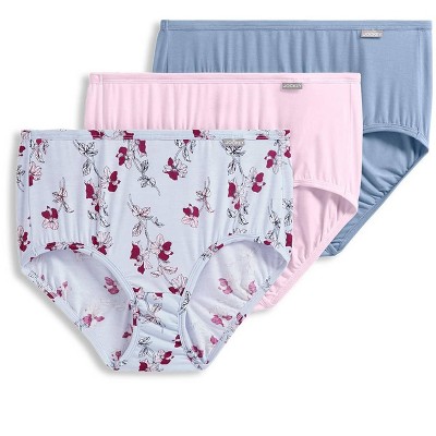 Jockey Women's Supersoft Brief - 3 Pack 6 Dreamy Blue Floral Musings ...