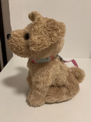 Our Generation Pet Dog Plush With Posable Legs - Golden Poodle Pup : Target