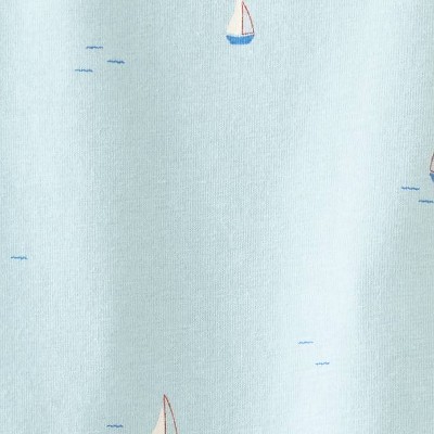 Baby Boys' Sailboat Henley Tank Romper - Cloud Island™ Blue 24M : Target