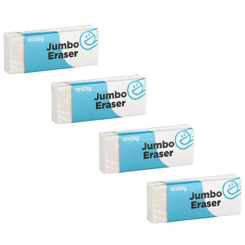Enday Jumbo Eraser, 4 Pack : Target