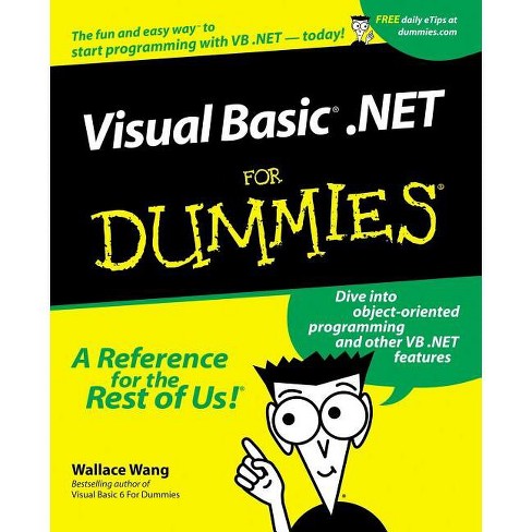 Visualbasic .net For Dummies - (for Dummies) By Wallace Wang (paperback) : Target