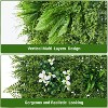 50x50CM Realistic Artificial Ferns & Bougainvillea Wall Panels, UV ...