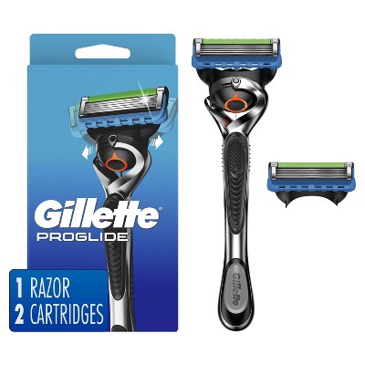 Gillette Proglide Men's Razor + 2 Razor Blade Refills : Target