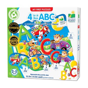 The Learning Journey International My First Puzzles - 4 In A Box - ABC ...