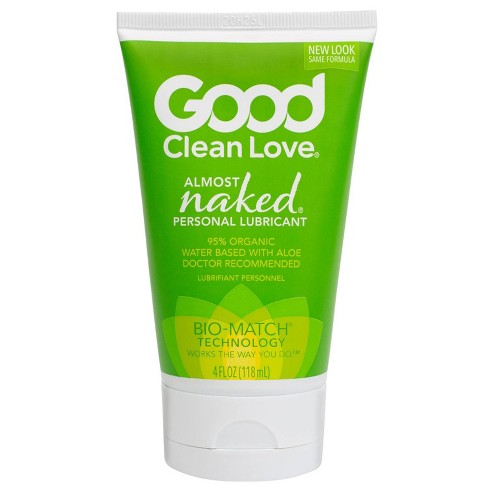 Good Clean Love 95% Organic Almost Naked Personal Lube - 4 Fl Oz : Target