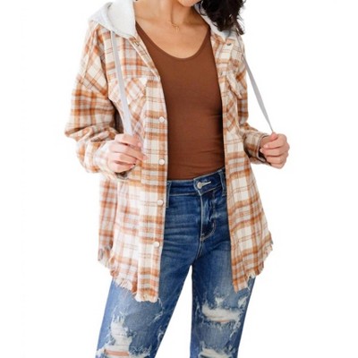 Women's Best Of The Best Hooded Shacket - Very J : Target