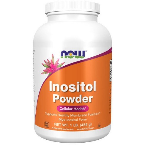 100% Pure Inositol Powder By Now Foods - 1 Lbs Powder : Target