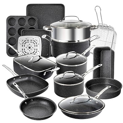 Granitestone 20 Piece Nonstick Cookware And Bakeware Set : Target