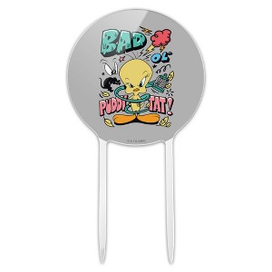 Looney Tunes Sassy Tweety Acrylic Cake Topper Party Decoration for ...