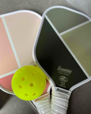 Franklin Sports 2 Player Poly Pro Pickleball Set With Balls - Pink ...