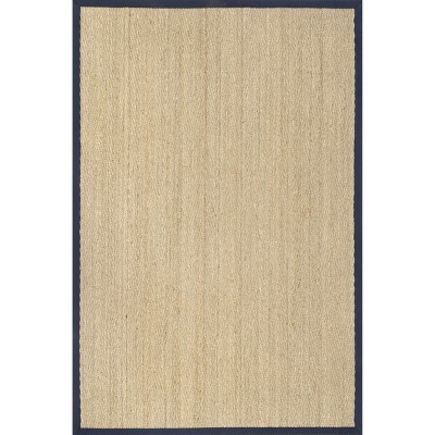 Nuloom Hesse Checker Weave Seagrass Area Rug, 2' X 3', Natural : Target