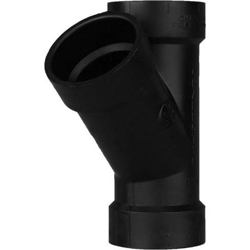 Charlotte Pipe Schedule 40 1-1/2 In. Hub X 1-1/2 In. Dia. Hub Abs Wye : Target