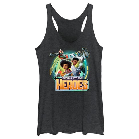 Women's Transformers: Earthspark Born To Be Heroes Racerback Tank Top ...