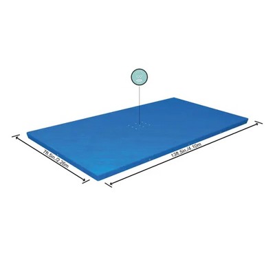Bestway Flowclear Pro Rectangular Uv Resistant Polyethylene Above ...
