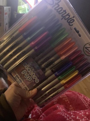 Sharpie 3pk Permanent Markers Retractable Fine Tip Black : Target