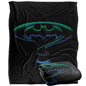 Batman Forever Question Mark Logo Silky Touch Super Soft Throw Blanket ...