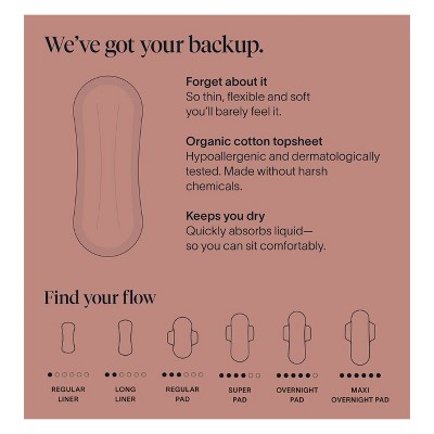 Cora Organic Cotton Pads & Liners Collection : Target
