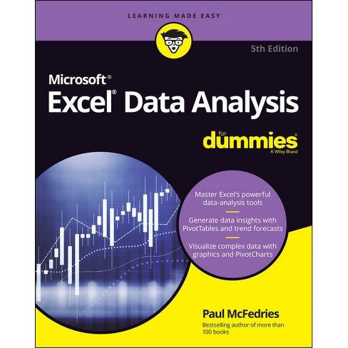 Excel Data Analysis For Dummies - 5th Edition By Paul Mcfedries (paperback) : Target