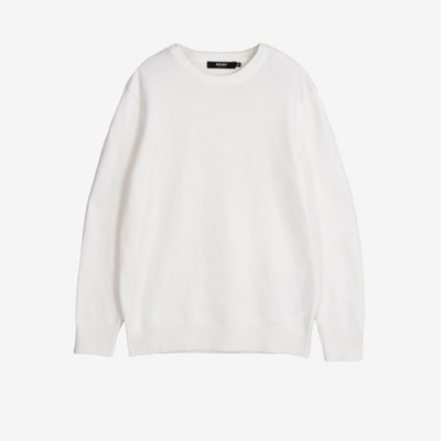 X Ray Boy's Basic Crew Neck Sweater In Off White Size Large (10-12 ...