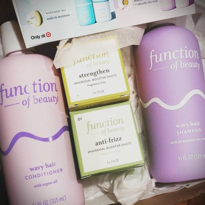 Function Of Beauty Custom Wavy Hair Shampoo Base With Fermented Rice ...