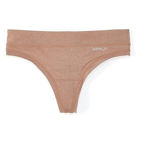 Adore Me Women's Ashling Thong Panty Xl / Tuscany Beige. : Target