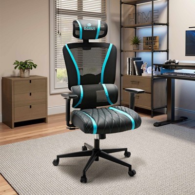 Eureka Ergonomic Serene, Napa Leather Executive Office Chair,off-white ...